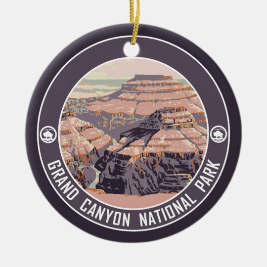 Grand Canyon National Park Souvenir Ceramic Ornament | Zazzle.com