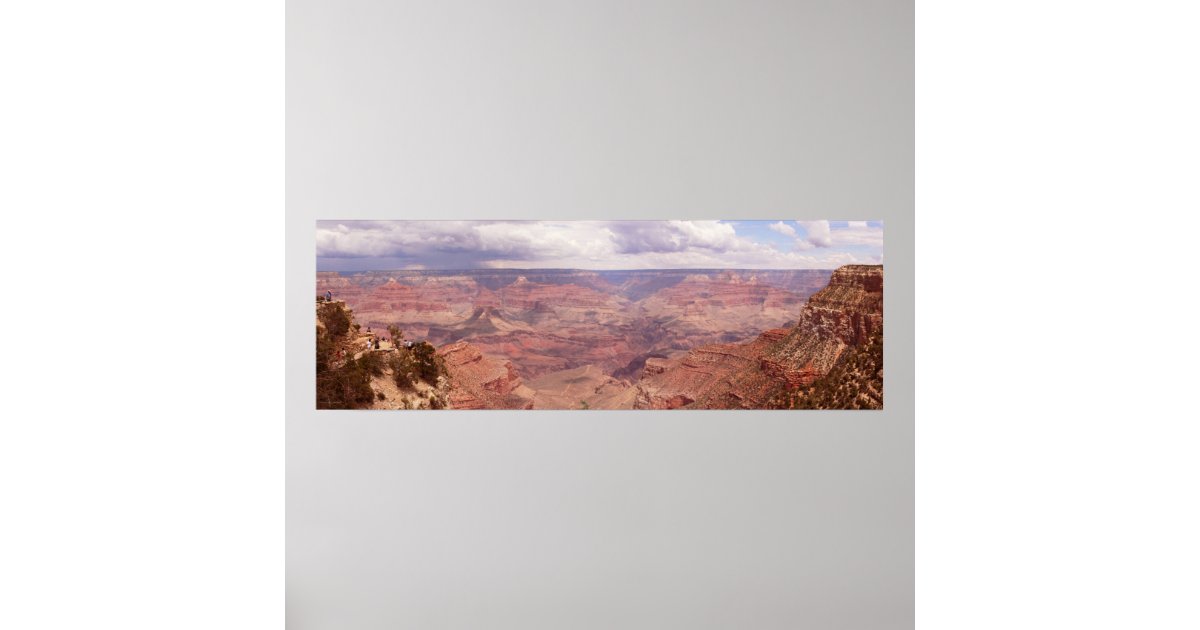 Grand Canyon Panoramic View Poster | Zazzle