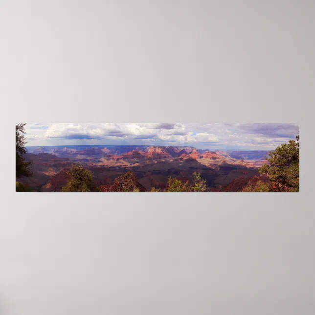 Grand Canyon Panoramic View Poster | Zazzle