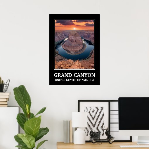 GRAND CANYON USA TRAVEL POSTER | Zazzle