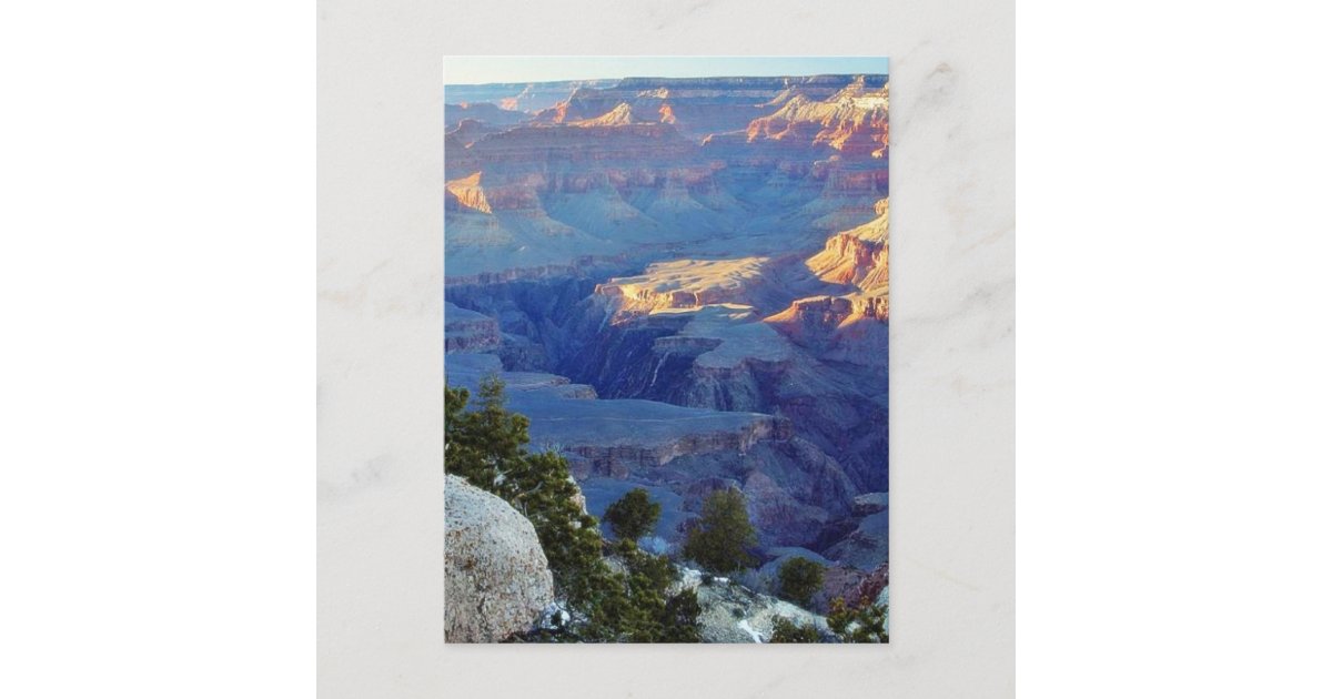 Grand Canyons Sunset Yaki Point Postcard | Zazzle