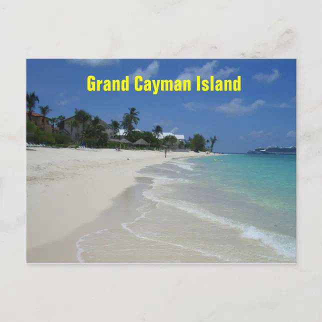Grand Cayman Island postcard | Zazzle