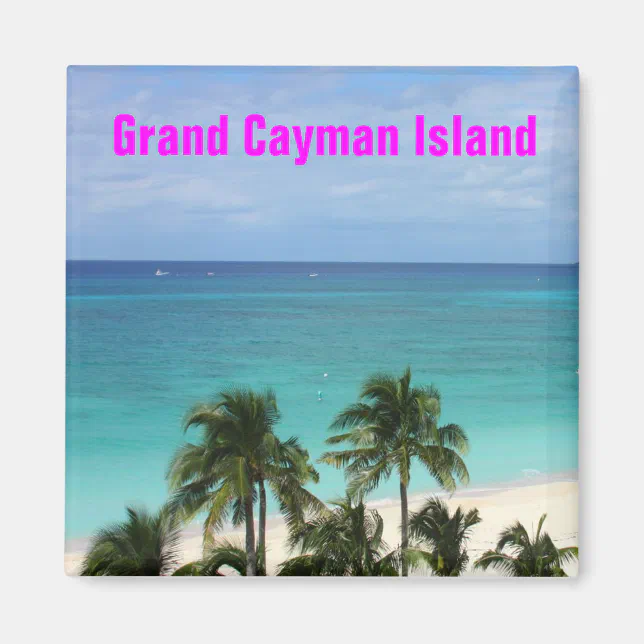 Grand Cayman magnet | Zazzle