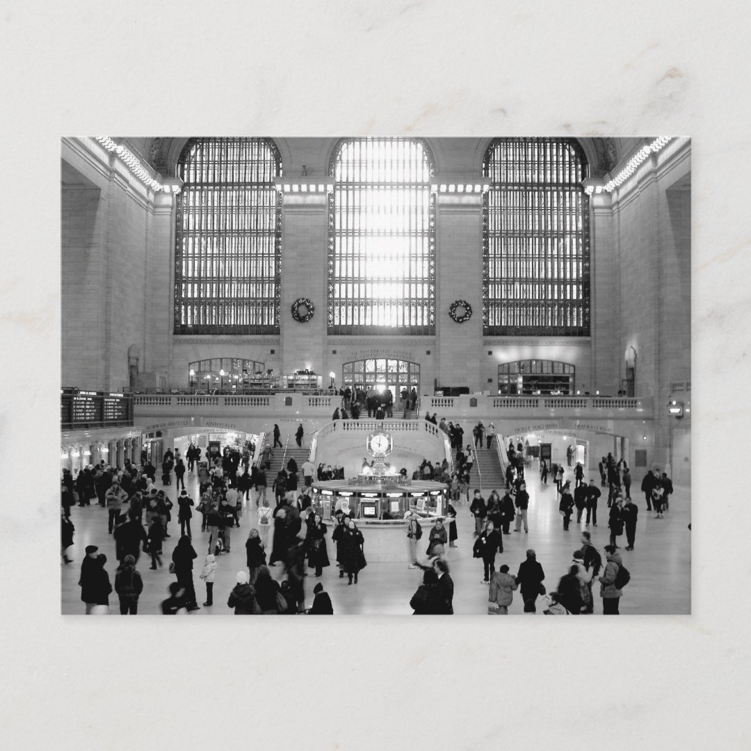 Grand Central Station Postcard | Zazzle