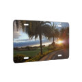 Grand Cypress Sunset License Plate | Zazzle