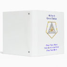 Eastern Star Grand Adah Binder | Zazzle.com