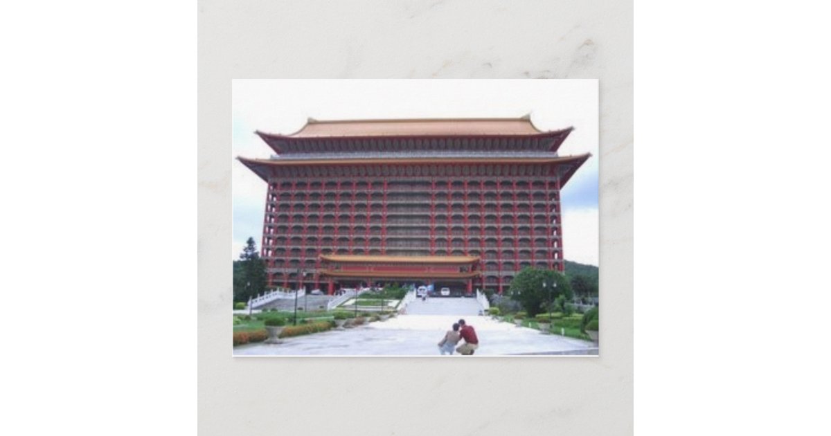 Grand Hotel, Taipei Postcard | Zazzle
