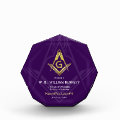 Grand Lodge Masonic Awards | Freemason 3 Dots Photo Block | Zazzle