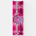 Grand Opening Ice Cream Shop Customizable Banner | Zazzle