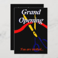 Grand Opening Launch party ribbon cutting Invitation | Zazzle