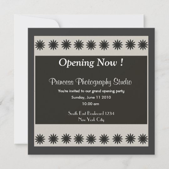 Grand Opening Party Invitation | Zazzle.com