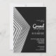 Grand Opening White Neon Invitations | Zazzle