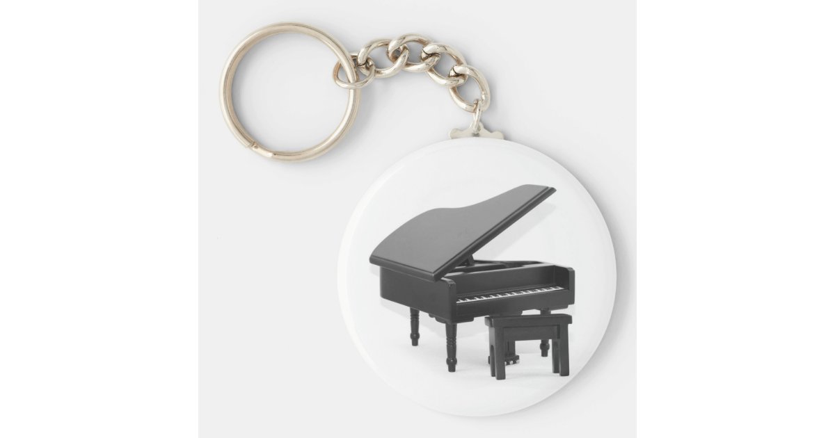 Grand piano keychain | Zazzle.com
