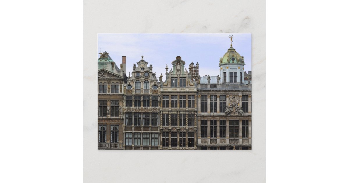 Grand Place, Brussels Postcard | Zazzle
