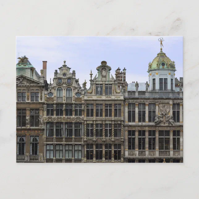 Grand Place, Brussels Postcard | Zazzle