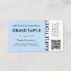 Grand Raffle Prize Draw QR Code Blue Event Ticket | Zazzle