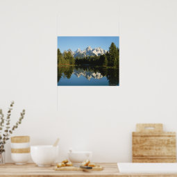 Grand Teton National Park, Teton Range, Wyoming, Poster | Zazzle