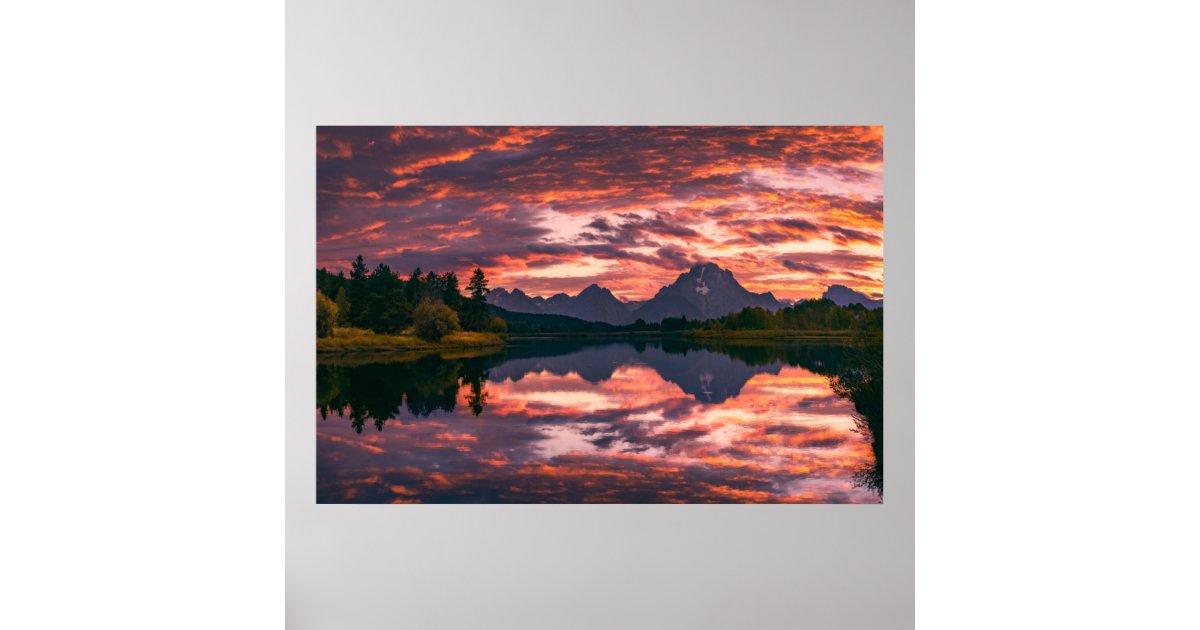 Grand Teton National Park, Wyoming Poster | Zazzle