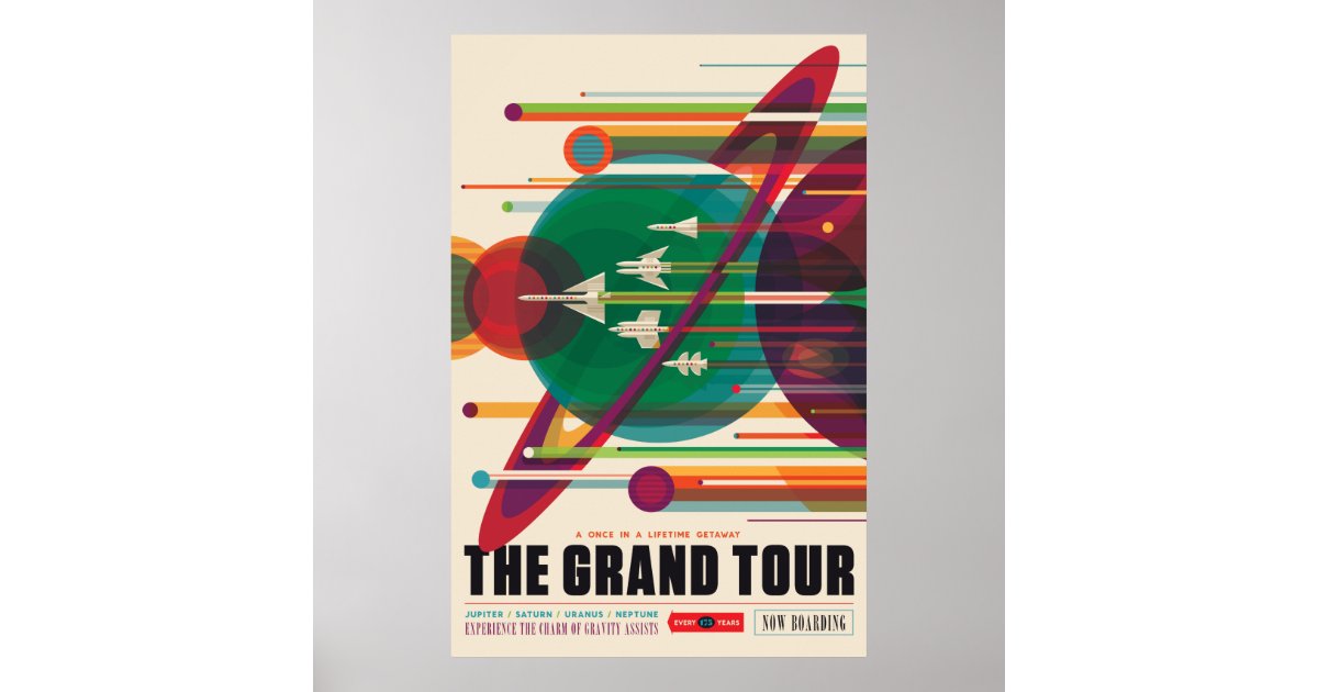 grand tour poster | Zazzle