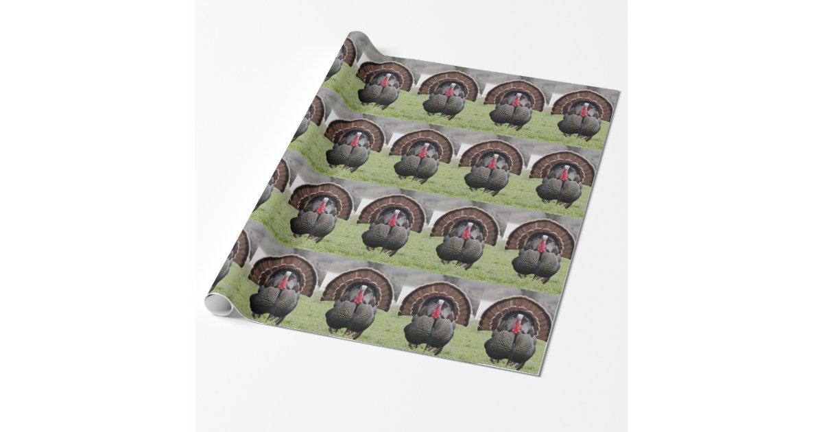 Grand Turkey Wrapping Paper | Zazzle