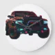 Grand Wanhr Dodge TRX Neon Truck Large Clock | Zazzle