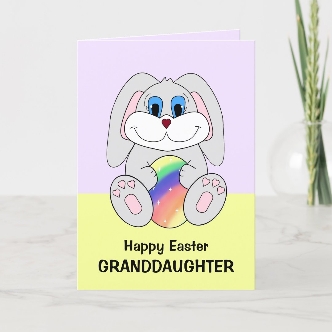 Granddaughter Easter Card | Zazzle