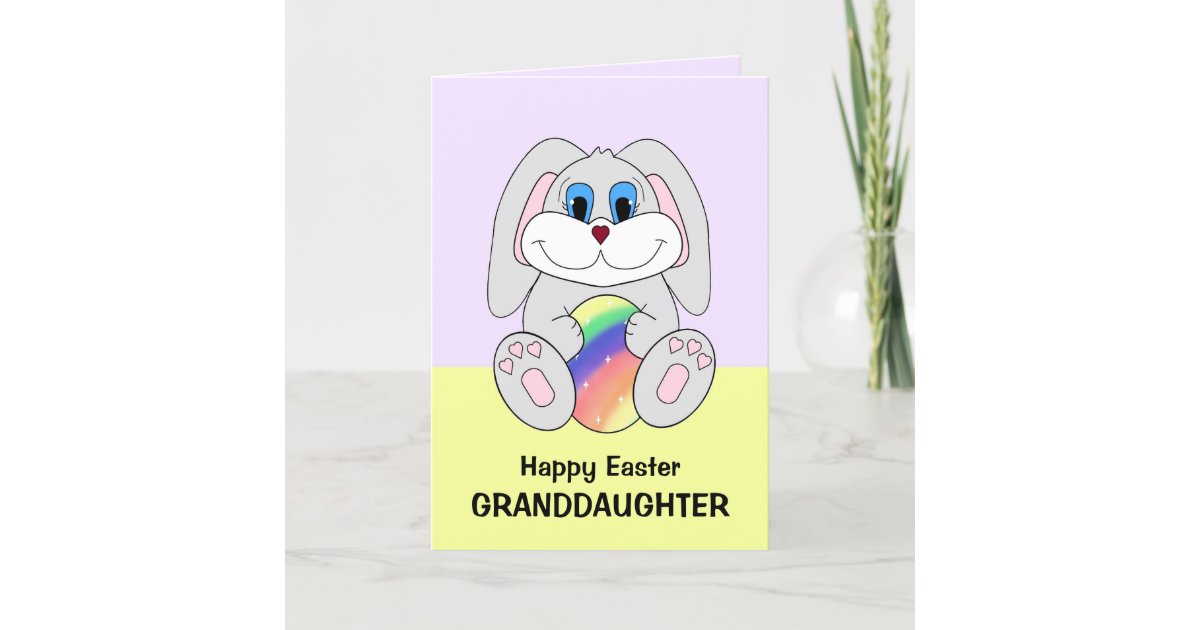 Granddaughter Easter Card | Zazzle