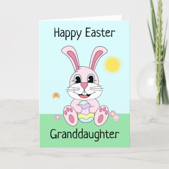 Granddaughter Easter Card | Zazzle.com