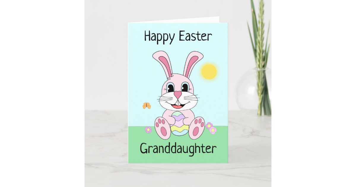 Granddaughter Easter Card | Zazzle