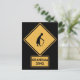 grandma crossing postcard | Zazzle