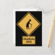 grandma crossing postcard | Zazzle