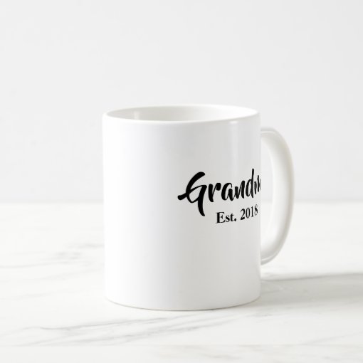 Grandma Established 2018 Mug | Zazzle