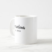 Grandma Established 2018 Mug | Zazzle
