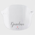 Grandma Established in Anniversary Year Face Shield | Zazzle