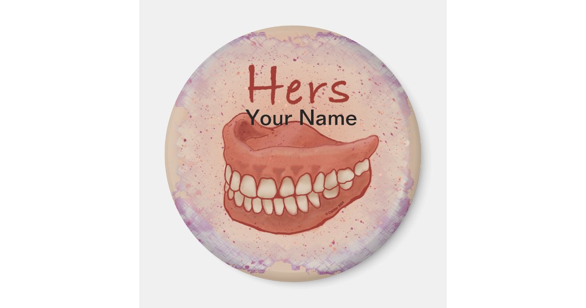 Grandma False Teeth Magnet | Zazzle
