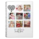 Grandma Loves Her Family Tree Photo Collage Gift Notebook | Zazzle