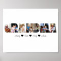 Grandma Photo Collage Poster 7 Photos | Zazzle