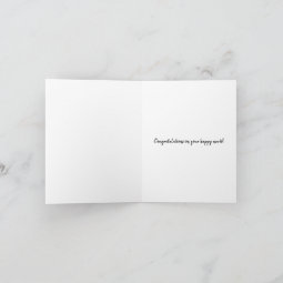 Grandma to Bee Congratulations on your happy news Card | Zazzle