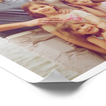 Grandma your photo collage grandparents day gift poster | Zazzle
