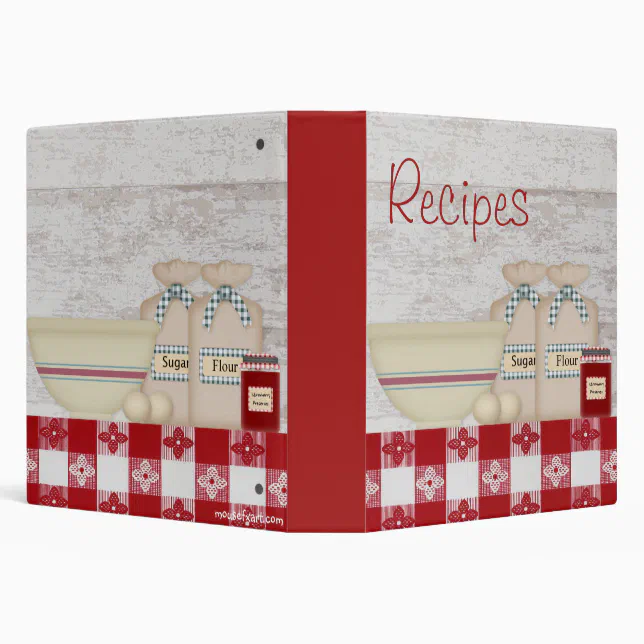 Grandma's Kitchen Recipe Binder | Zazzle