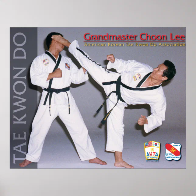 Grandmaster Choon Lee AKTA Poster | Zazzle