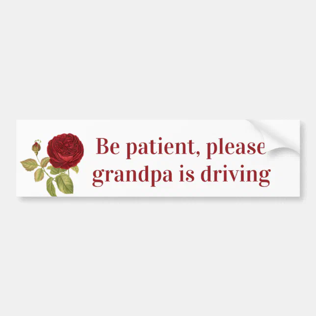 Grandpa Bumper Sticker | Zazzle