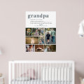 Grandpa Definition | 8 Photo Collage Poster | Zazzle