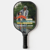 Grandpa Pickleball Legend | Custom Photo Pickleball Paddle | Zazzle