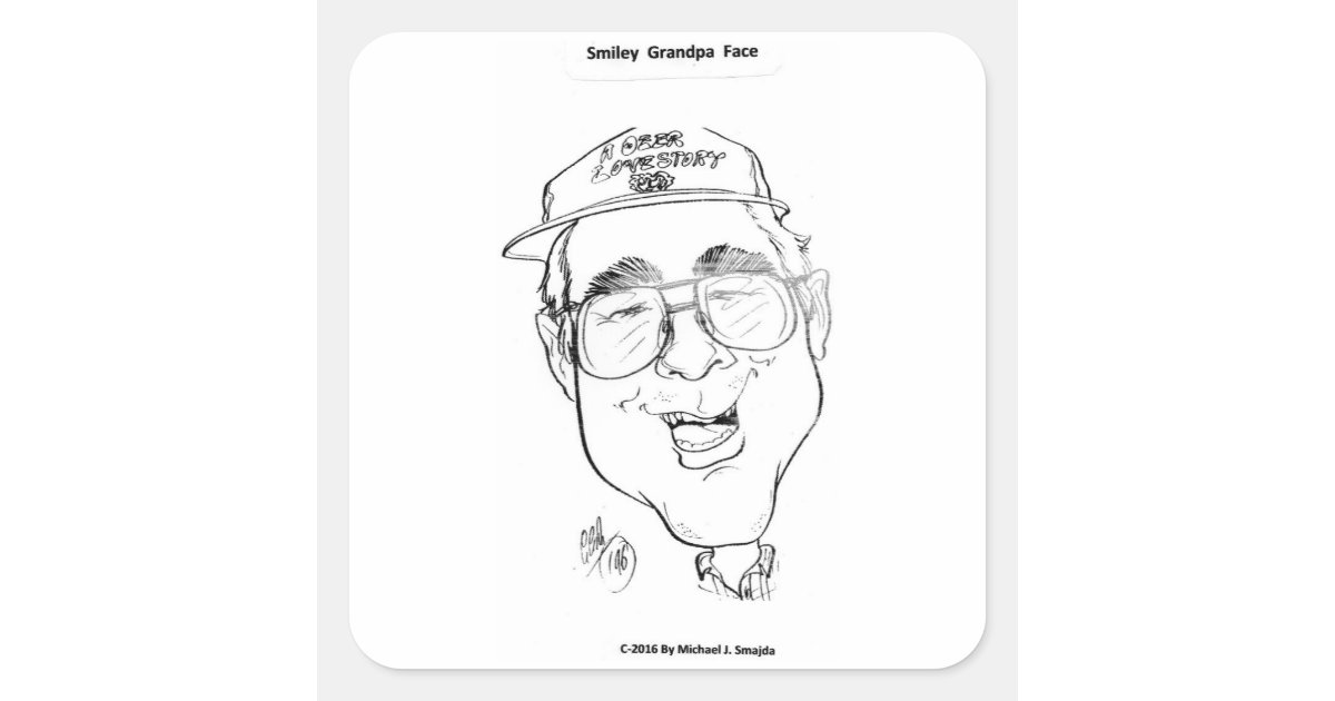 Grandpa Sticker | Zazzle
