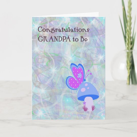 Grandpa to be Congratulations Card | Zazzle.com