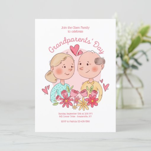 Grandparents' Day Invitation | Zazzle