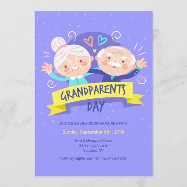 Elderly Invitations | Zazzle