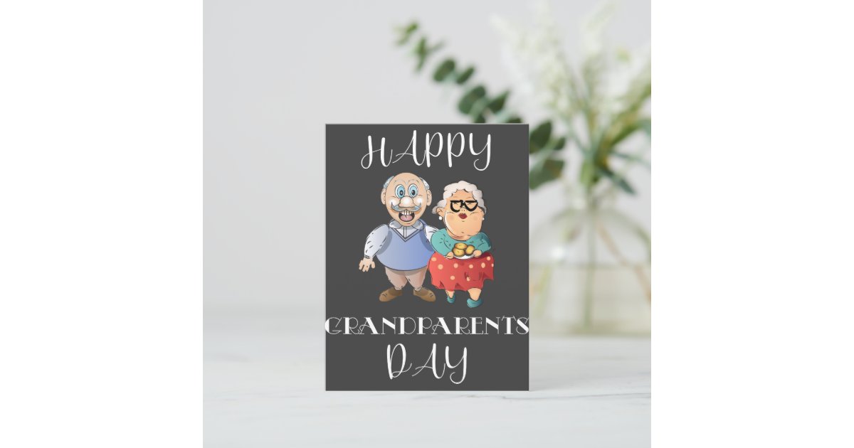 Grandparents Day Sign Cards | Zazzle