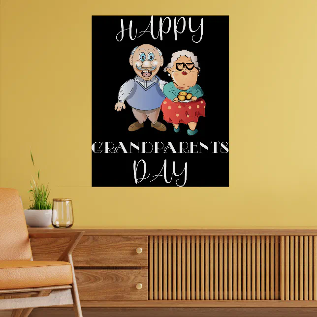 Grandparents Day Sign Poster | Zazzle